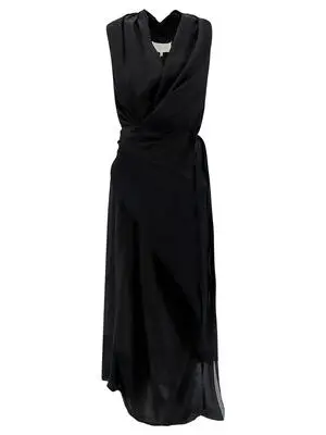 MAISON MARGIELA Silk Dress - Black