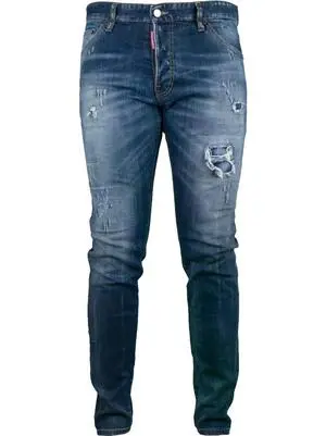 Dsquared2 Cool Guy Distressed Jeans - Blue