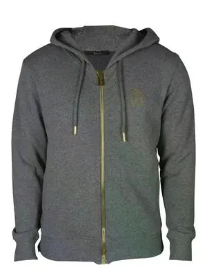 BILLIONAIRE Hooded Zip Vest - Grey