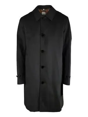 Burberry Single-breasted Coat - Black