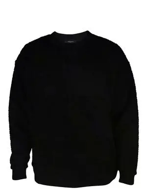 Balmain Crew Neck Sweater - Black