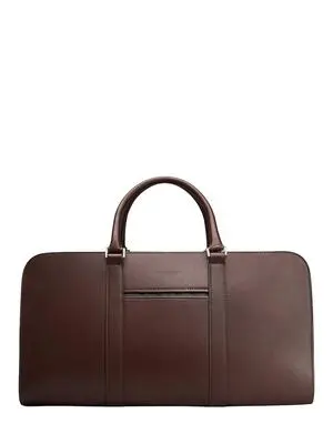 CARL FRIEDRIK Palissy Weekend Bag - Chocolate