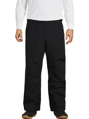 LANDS' END Squall Waterproof Insulated Snow Pants - Black
