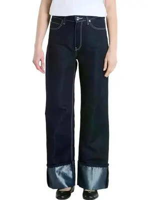 Guess Turn-up Cuff Jeans - Blue