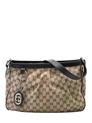 Gucci Gg Canvas Sukey Crossbody Bag - Neutrals