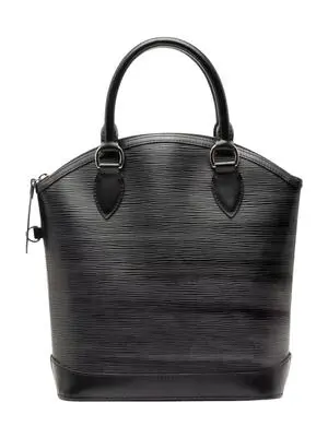 LOUIS VUITTON 2008 Epi Lockit Vertical Handbag - Black