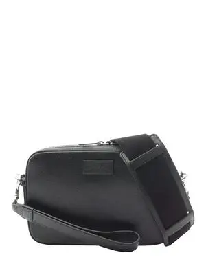 Gucci Small Gg Leather Camera Bag - Black