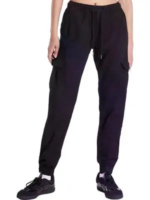 URBAN CLASSICS Drawstring-Waist Cotton Track Pants