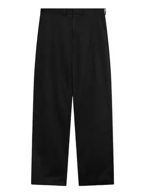 RIER Straight-leg Trousers - Black