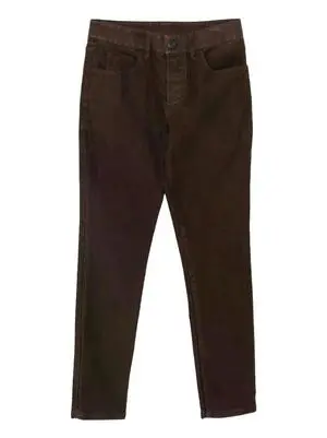 JAMES PERSE Moleskin Five-pocket Trousers - Brown