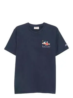 MC2 SAINT BARTH X Disney Portofino Grapgic-print T-shirt - Blue