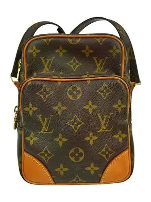 LOUIS VUITTON 2003 Amazon Monogram Crossbody Bag - Brown