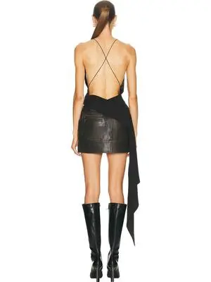 ALEX PERRY Wrap Asymmetric Top