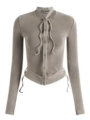 Ottolinger Double Closure Cardigan - Sand