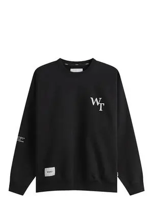 WTAPS Academy Crewneck Sweater - Black