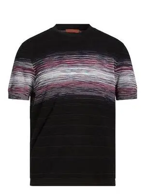 Missoni Cotton Knit Sweater - Black