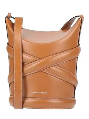 Alexander McQueen Soft Leather Cross-body Bag - Brown
