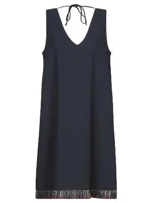 Emporio Armani Polyester Mini Dress - Blue