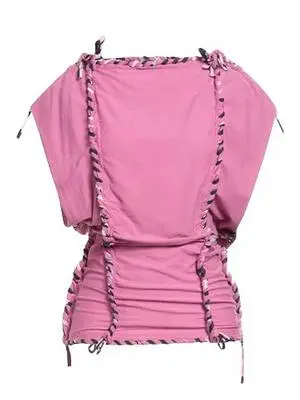 Isabel Marant Étoile Jersey Top With Appliqués - Pink
