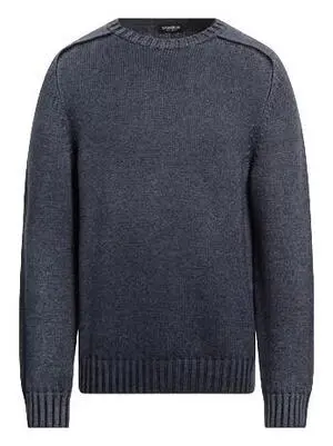 DONDUP Wool Crewneck Sweater - Navy