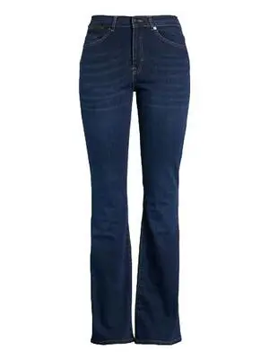 Iceberg Flared Jeans With Logo - Blue
