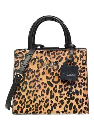 MC2 SAINT BARTH Mini Leopard-print Tote Bag - Neutrals