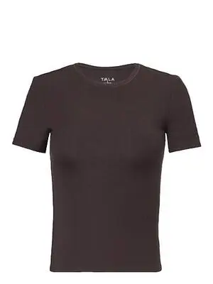 TALA 365 Sculpt Short-Sleeve Top Espresso