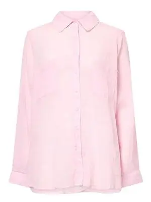 Seafolly Cotton Textured Shirt - Blush Pink
