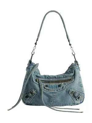 Balenciaga Le City Moto Small Bag - Blue