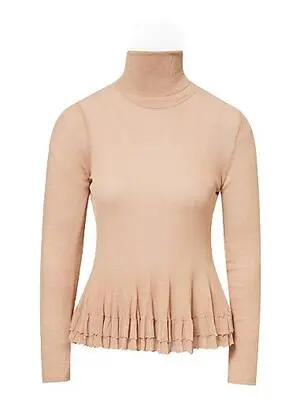 ASHLYN Ashlyn Merritt Turtleneck Knitted Top