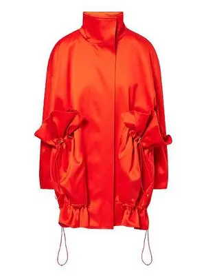 ASHLYN Chandra Cocoon Cotton Coat