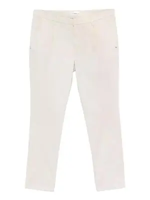 ENTRE AMIS Arno Pleated Trousers - Neutrals