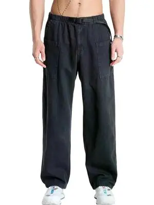 Gramicci Belted Patch-pocket Trousers - Grey