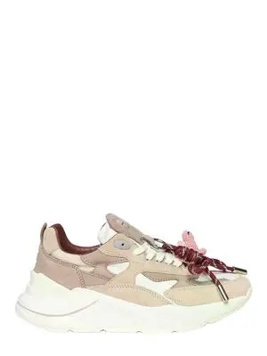 D.a.t.e. Fuga Panelled Sneakers - Neutrals