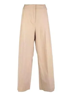 CINQUE Wide-leg Tailored Trousers - Neutrals