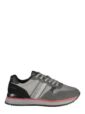 U.S. Grand Logo-print Sneakers - Grey