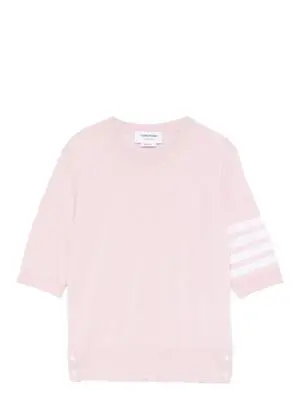Thom Browne Wool Crewneck Sweater - Pink