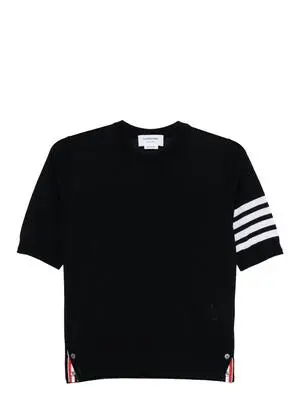 Thom Browne Wool Crewneck Sweater - Blue