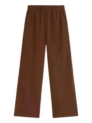 ECOALF Elasticated-waistband Trousers - Brown