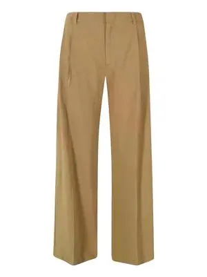 TELA Pleat-detail Wide-leg Trousers - Neutrals