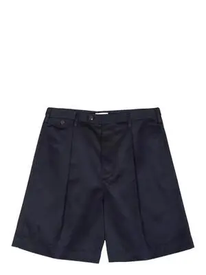 GRIFONI Tailored Pleated Shorts - Black