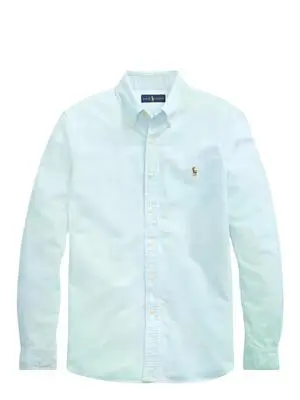 Polo Ralph Lauren Pony-embroidered Button-down Shirt - Blue