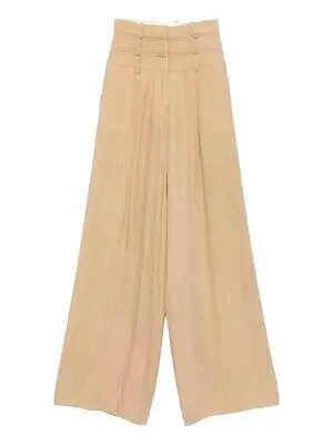 Viktor & Rolf Layered Trousers - Neutrals