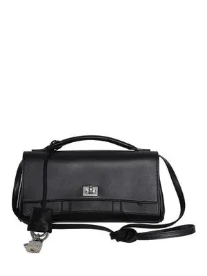 Balenciaga Bel Air Clutch On Strap - Black