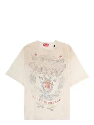 DIESEL® T-shirt "alecy" Multicolour
