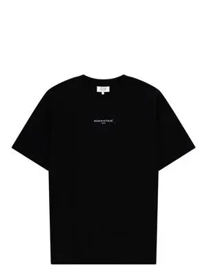 Maison Kitsuné T-shirt Con Logo - Black