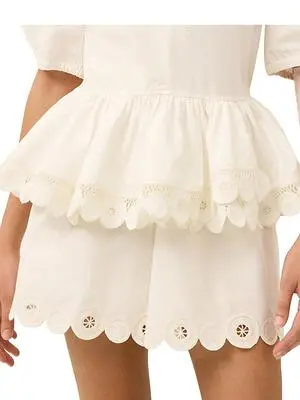 MARIE OLIVER Betty Shorts - Ivory