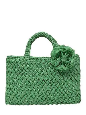 CARMEN SOL Positano Raffia Mini Tote