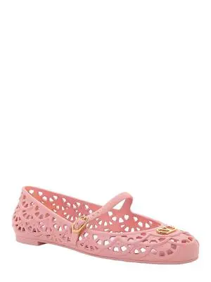 Valentino Garavani Embellished Ballet Flats - Pink
