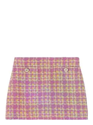 Gucci Bouclé Mini Skirt - Pink